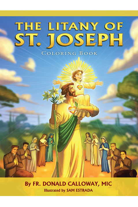 The Litany of St. Joseph Coloring Book by Donald H Calloway — Tumblar ...